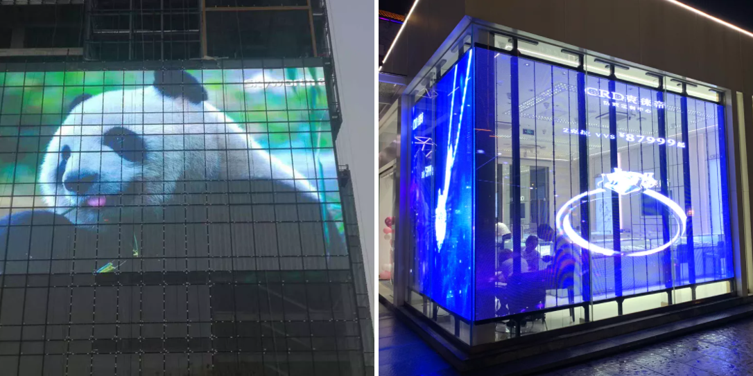 Transparent LED Film Applications