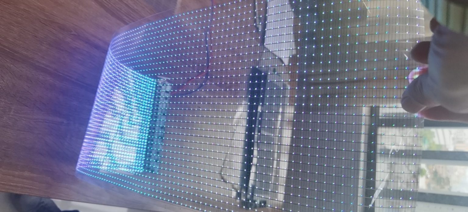 Transparent LED Film screen Display - PDLC Film, Smart Film,Smart Glass